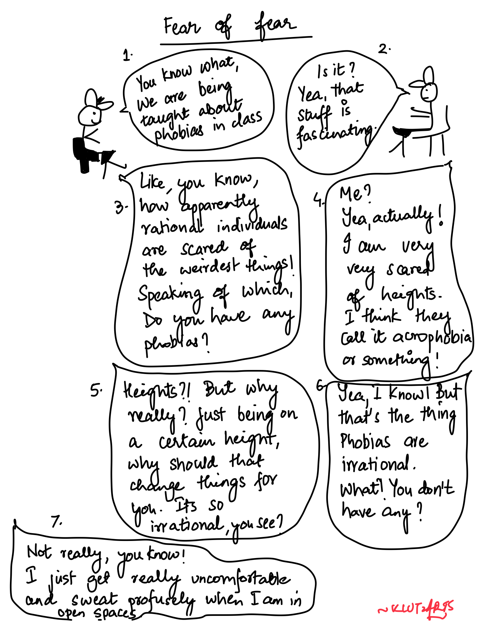 Fear of Fear – Comic – Friends of Words